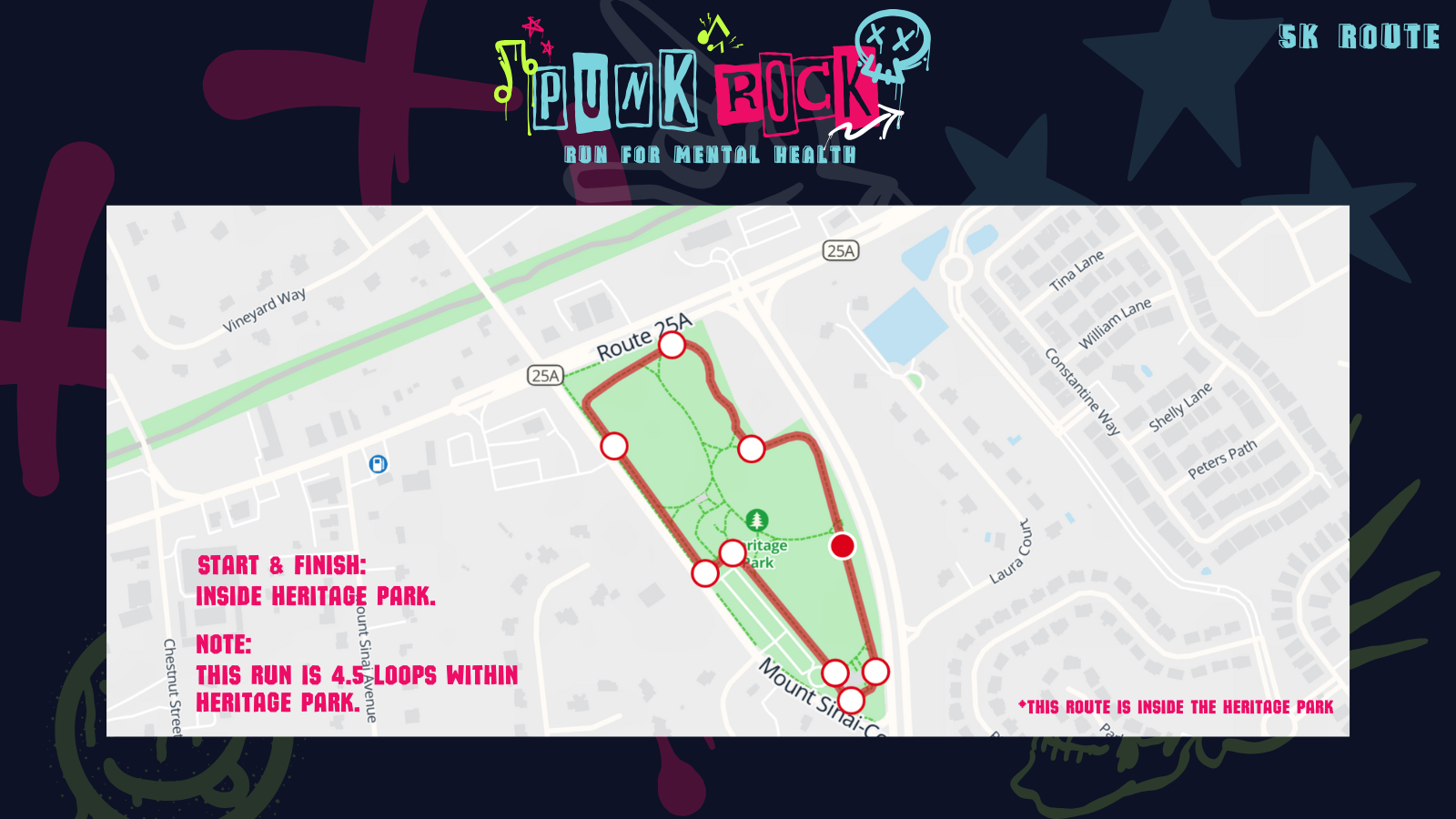 2025 Punk Rock Run for Mental Health 5K, 10K, Half Marathon