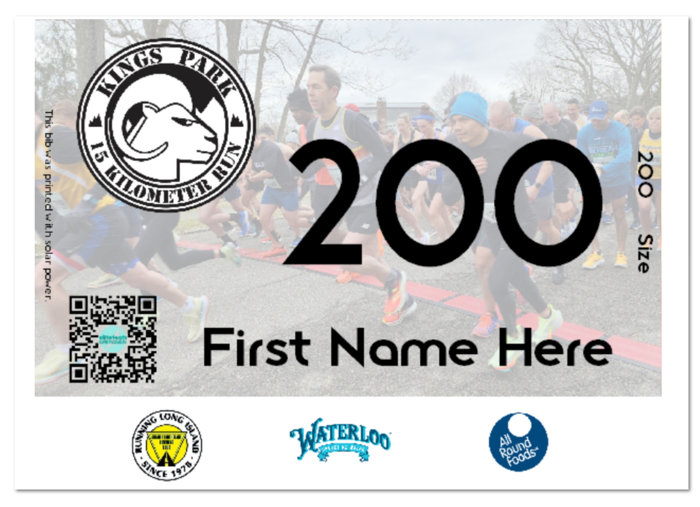 Kings Park 15K Run GLIRC 2027.