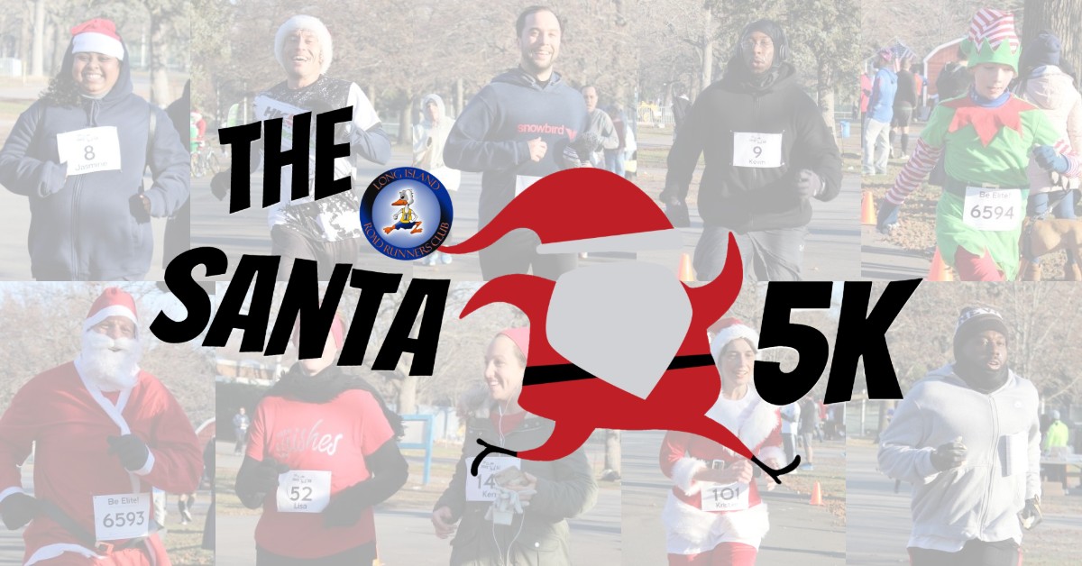 2021 LIRRC Santa 5K Run/Walk Eisenhower Park