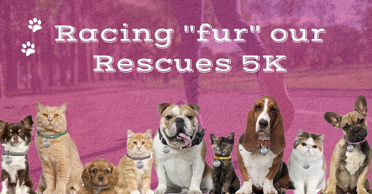 2021 Racing "fur" our Rescues Virtual 5K Run/Walk