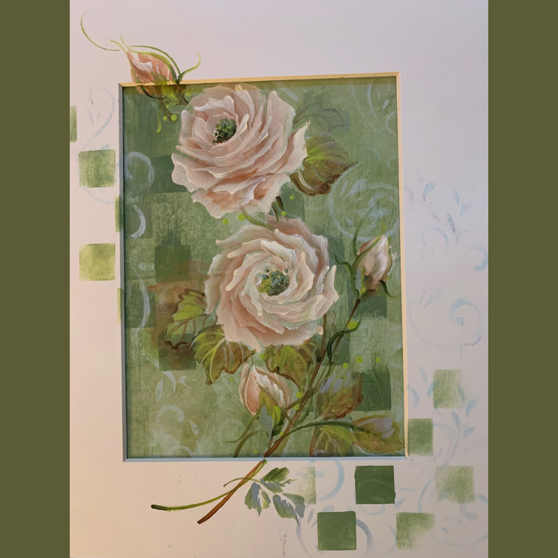 Roses & Background w/Beth Wagner