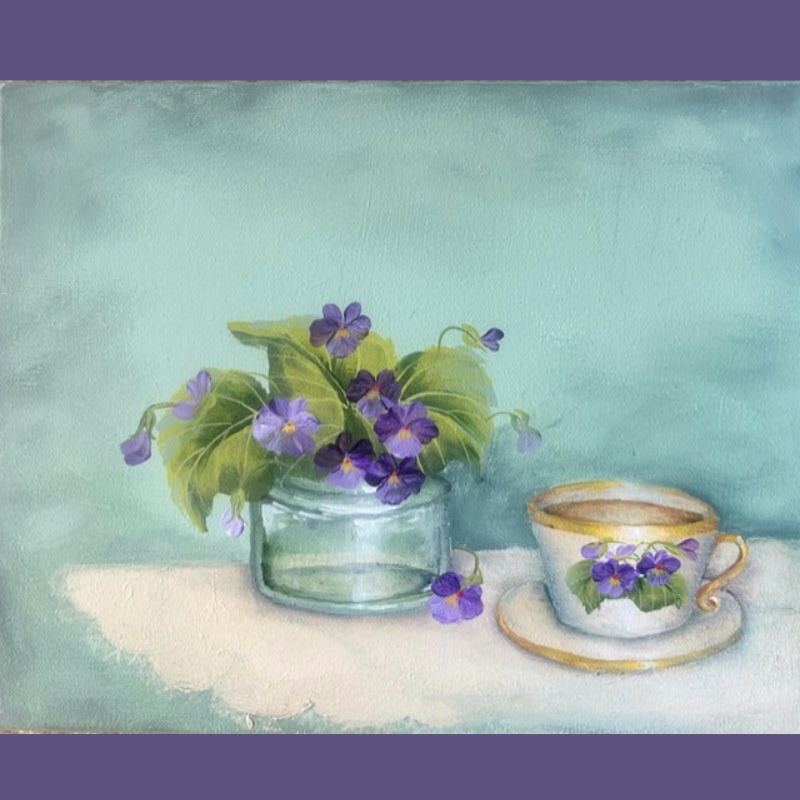 Tea & Violets w/Ros Stallcup