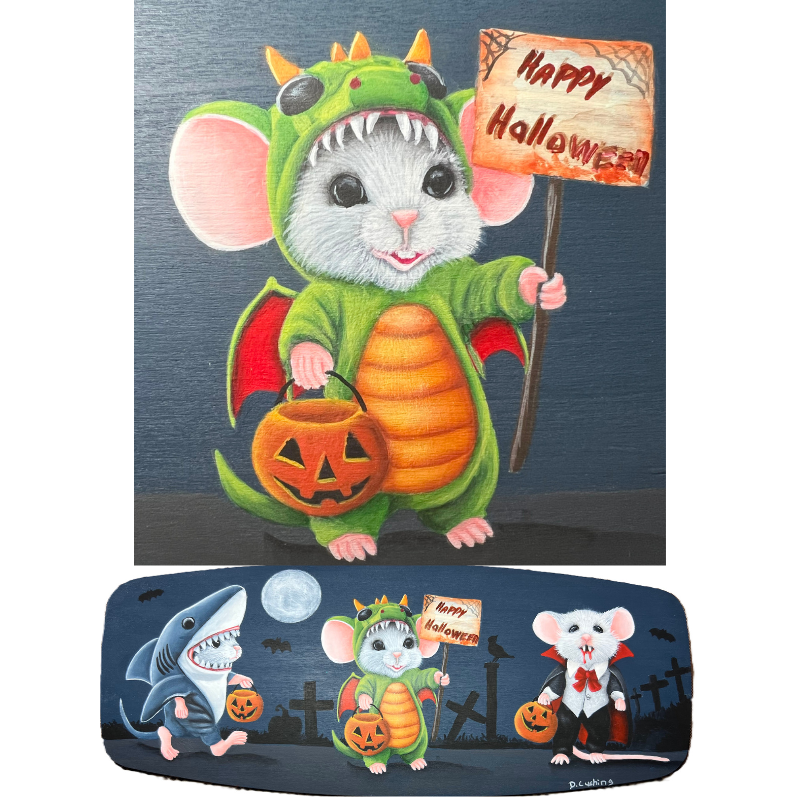Happy Halloween Mice w/Debbie Cushing
