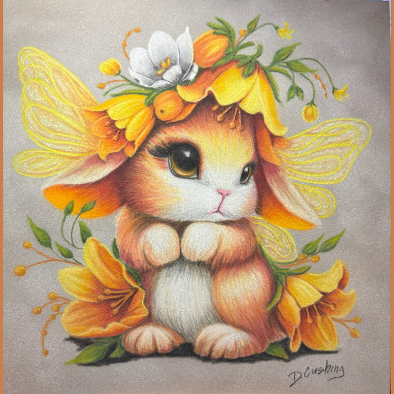Golden Bell Bunny w/Debbie Cushing
