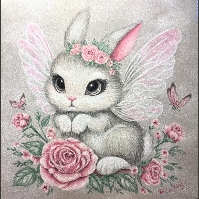 Rose Bunny w/Debbie Cushing