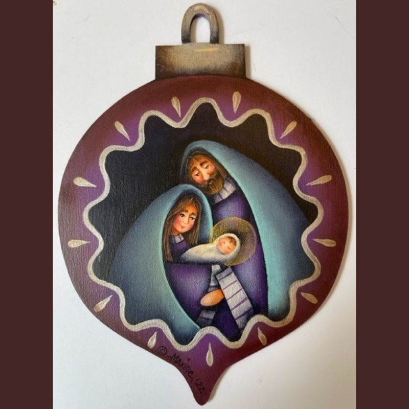 Vintage Nativity Ornament w/Maxine Thomas