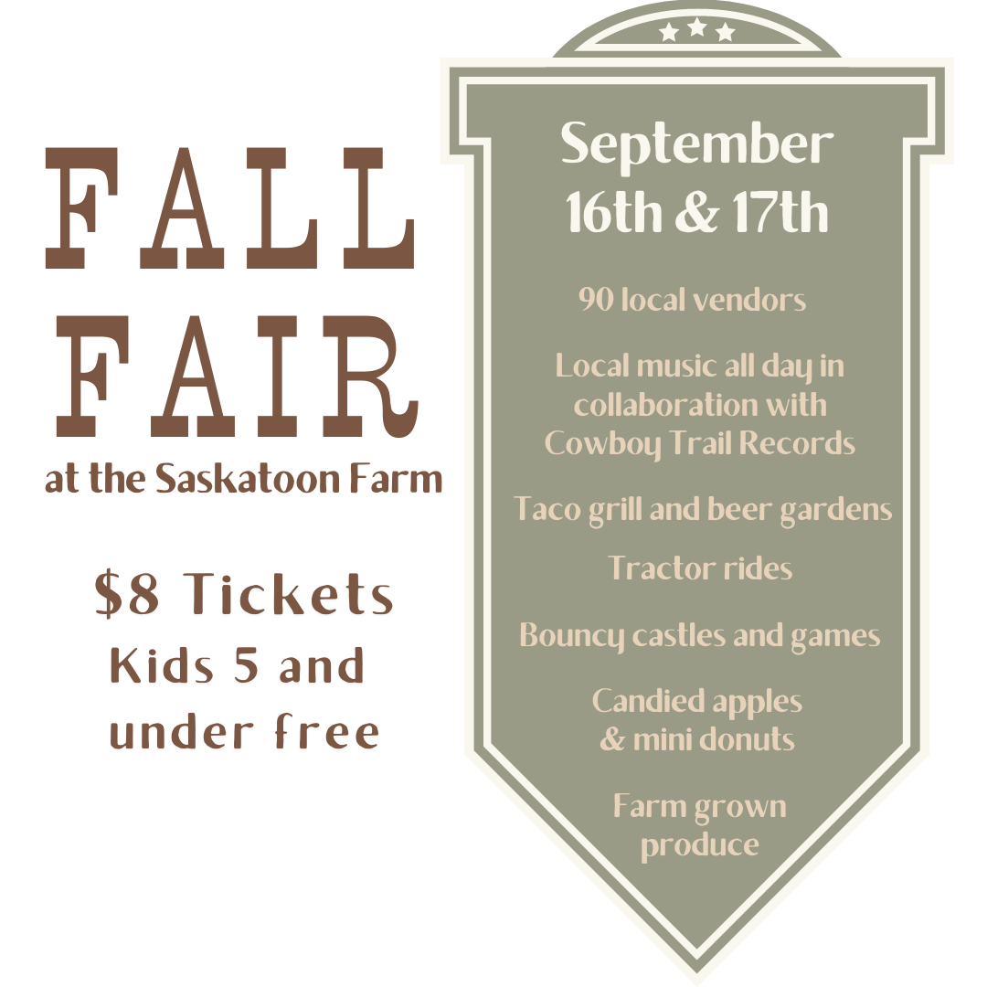 Fall Fair at The Saskatoon Farm