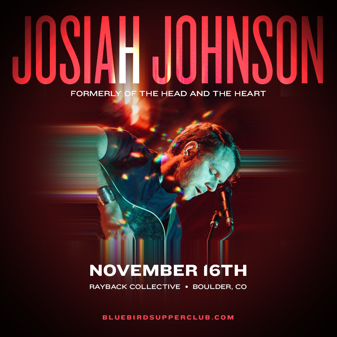 Bluebird Supper Club & Concert - November 16th