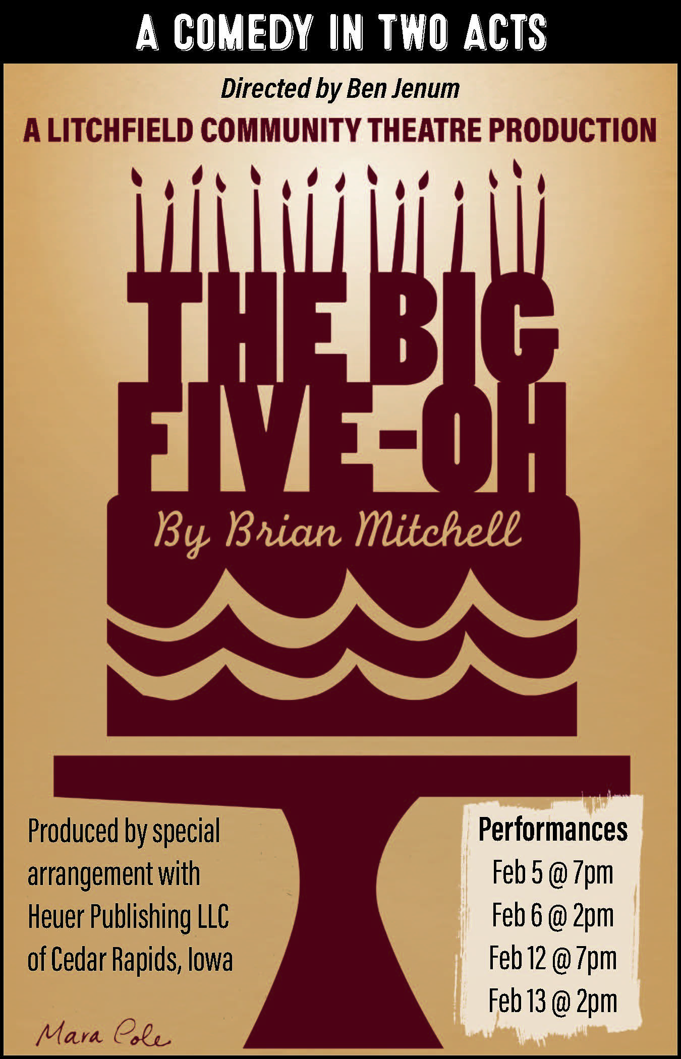 The Big Five-Oh Saturday, Feb 5, 2022