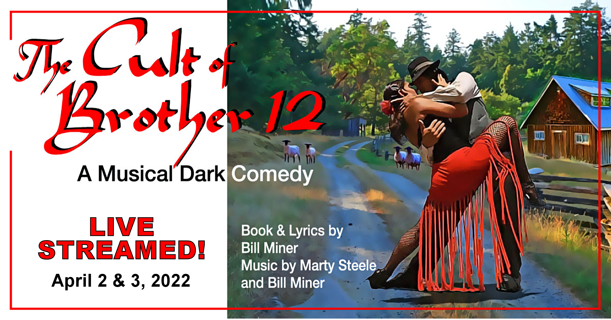 "The Cult of Brother 12": A Musical Dark Comedy ~ Livestreamed