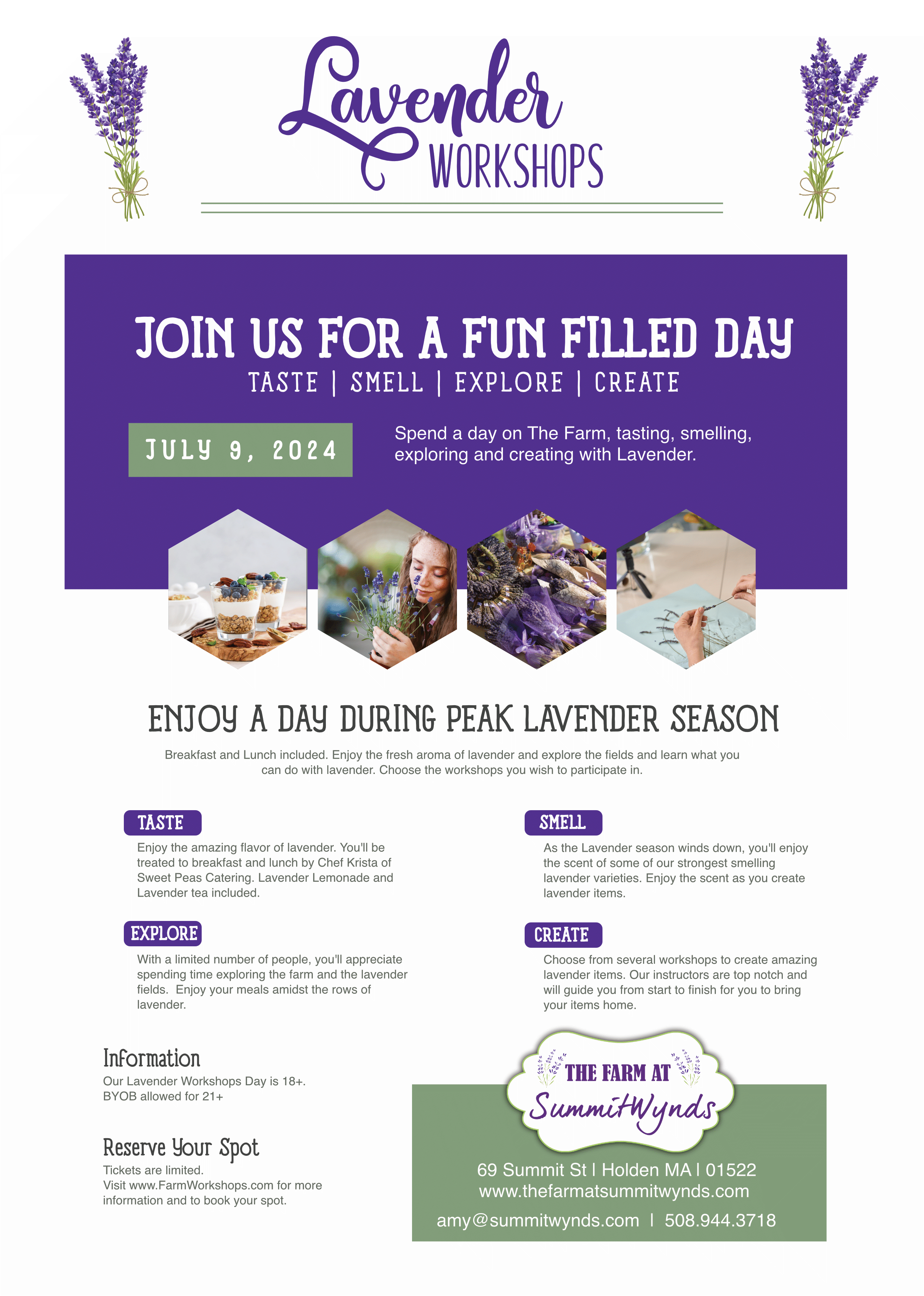 2024 Lavender Workshops