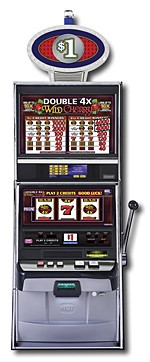 Double 4 Four Times Pay Wild Cherry Slot Machine by IGT