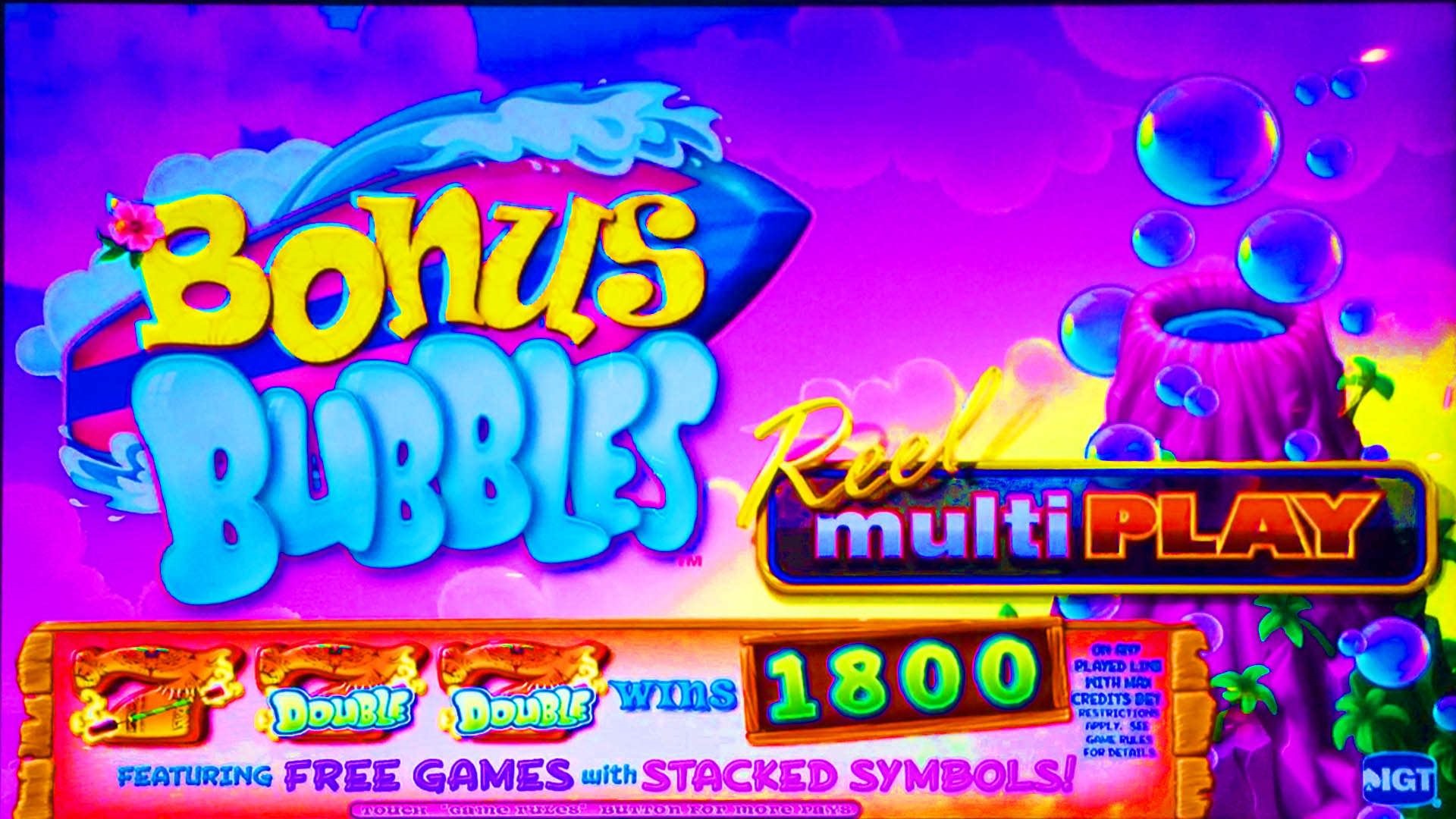 Bonus Bubbles Slot Machine by