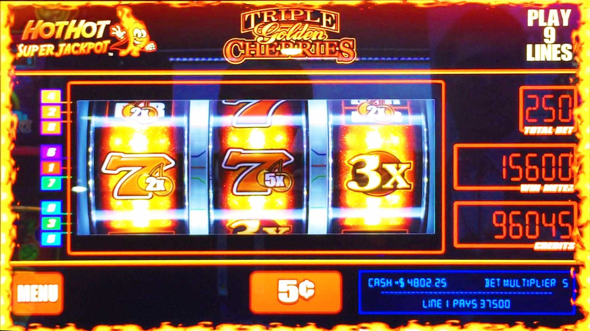Triple Golden Cherries Slot Machine by SG gaming