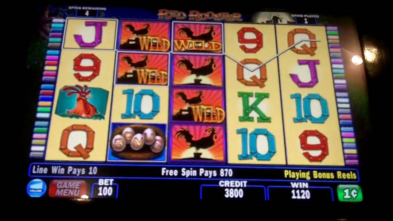 Red Rooster Slot Machine by