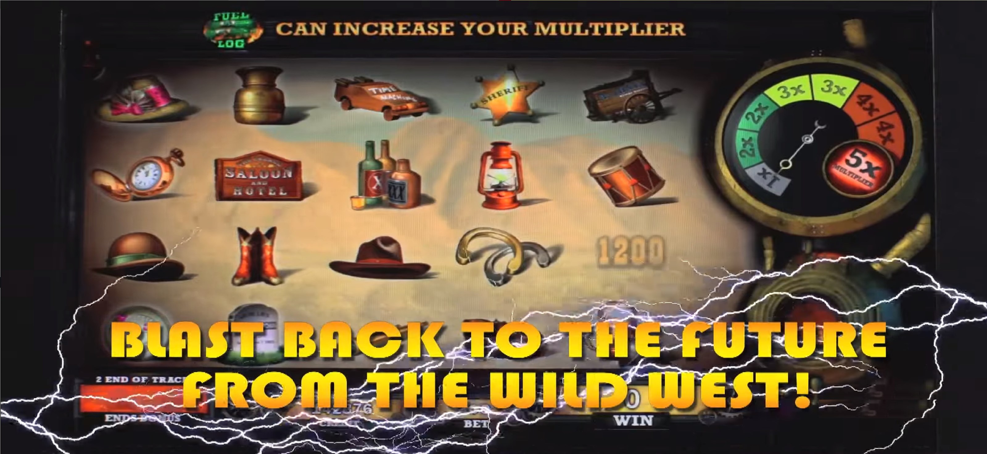 Back To The Future-Back In Time Slot Machine by
