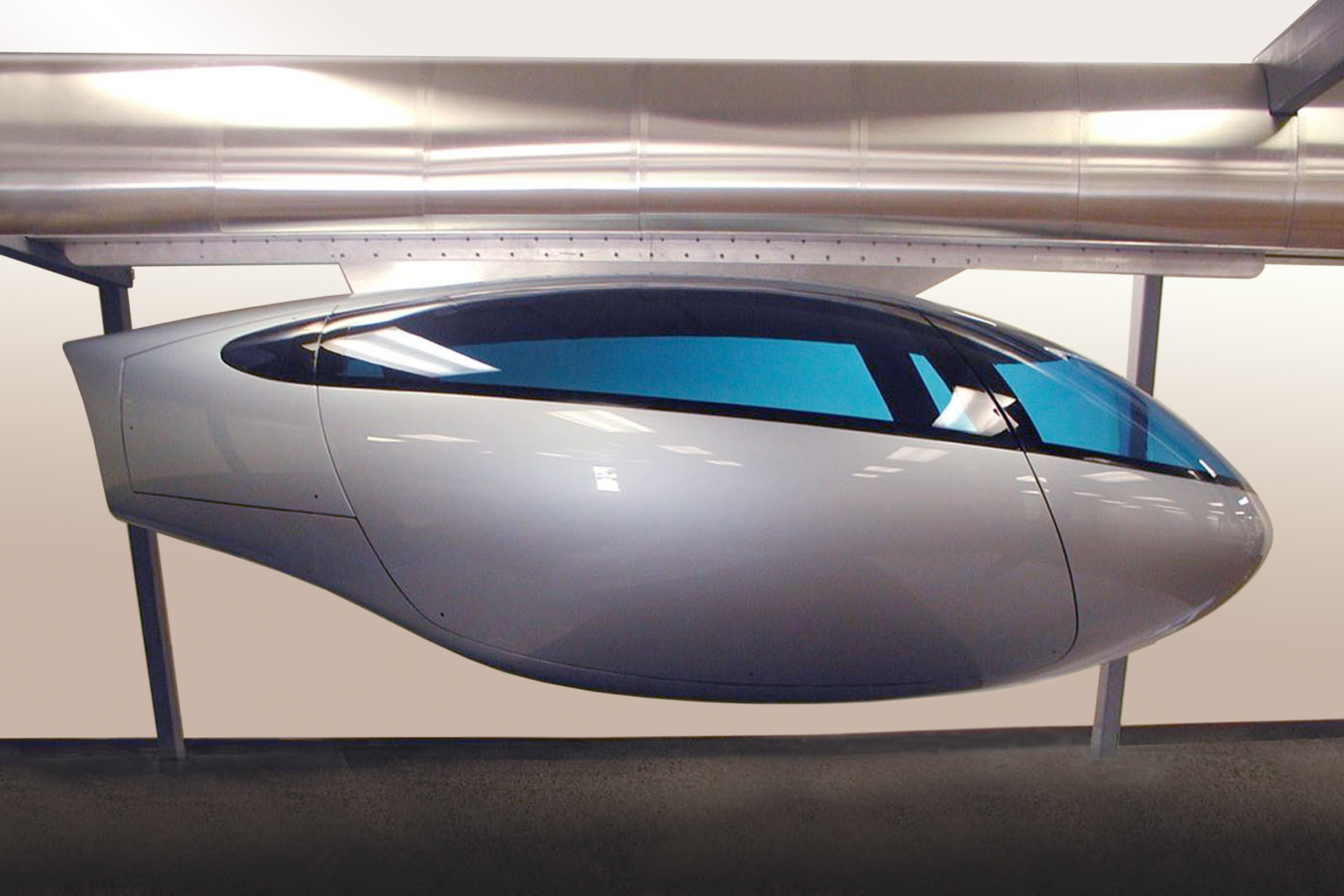 Futuristic Sky Cars in Tel Aviv by 2015