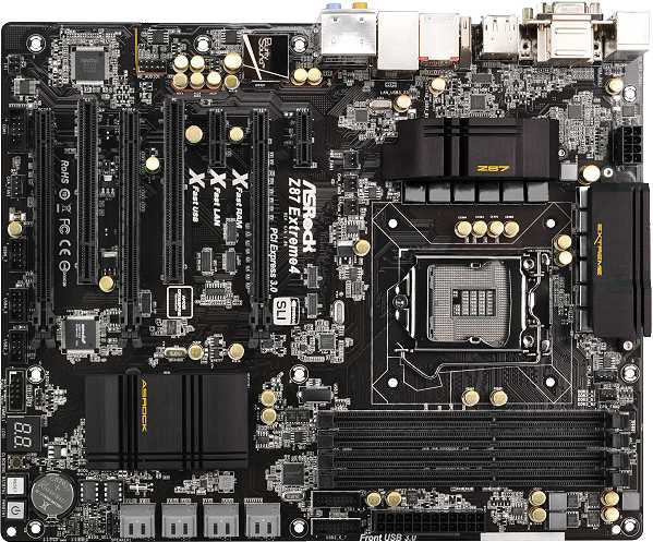 ≫ ASRock Z87 Extreme4 vs ASRock Z87M Extreme4: What is the difference?