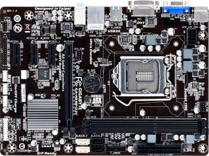 ≫ ECS H81H3-M3 vs Gigabyte GA-H81M-D3V: What is the difference?