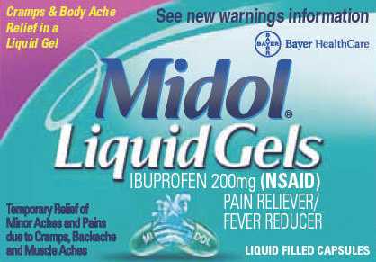 Midol Liquid Gels vs Midol Teen Formula: What is the difference?