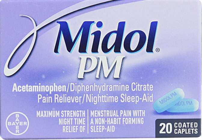 ≫ Midol Complete Caplets vs Midol PM: What is the difference?