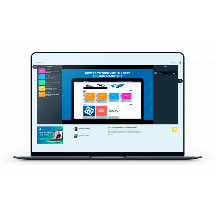 Meet NEO, our new Virtual Lobby interface! - Website