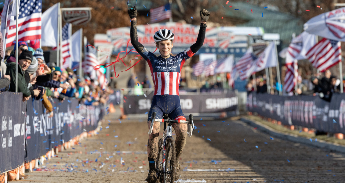 Honsinger and Brunner Crowned Elite Cyclocross Champions | USA Cycling