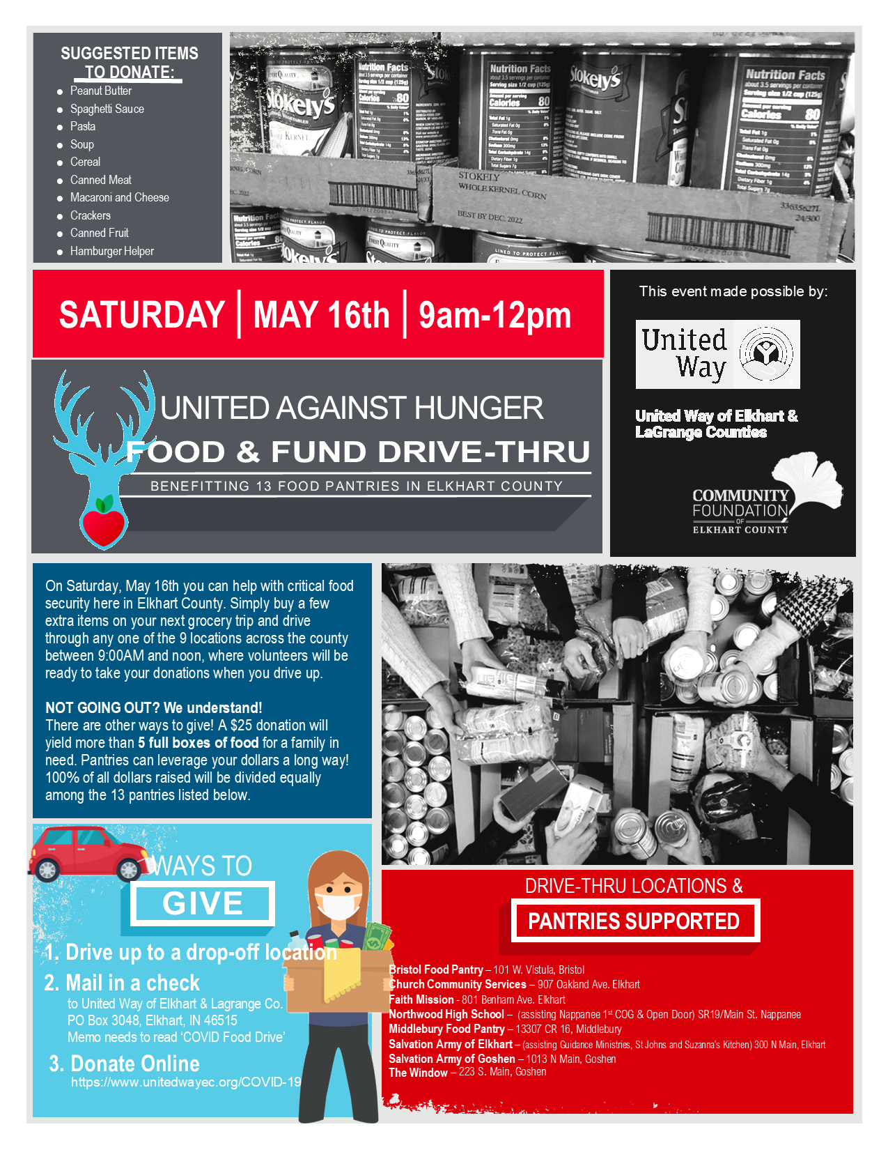 United Against Hunger - Goshen Salvation Army