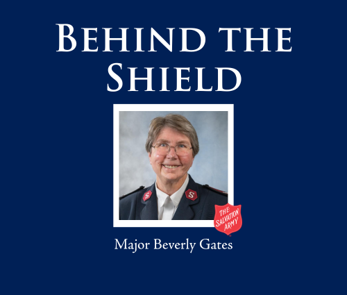 Behind the Shield: Major Beverly Gates - The Salvation Army of ...