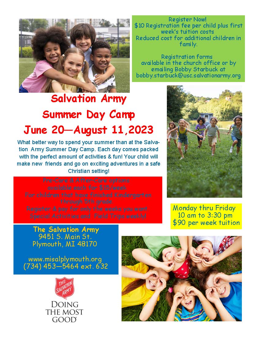 Summer Day Camp - Plymouth