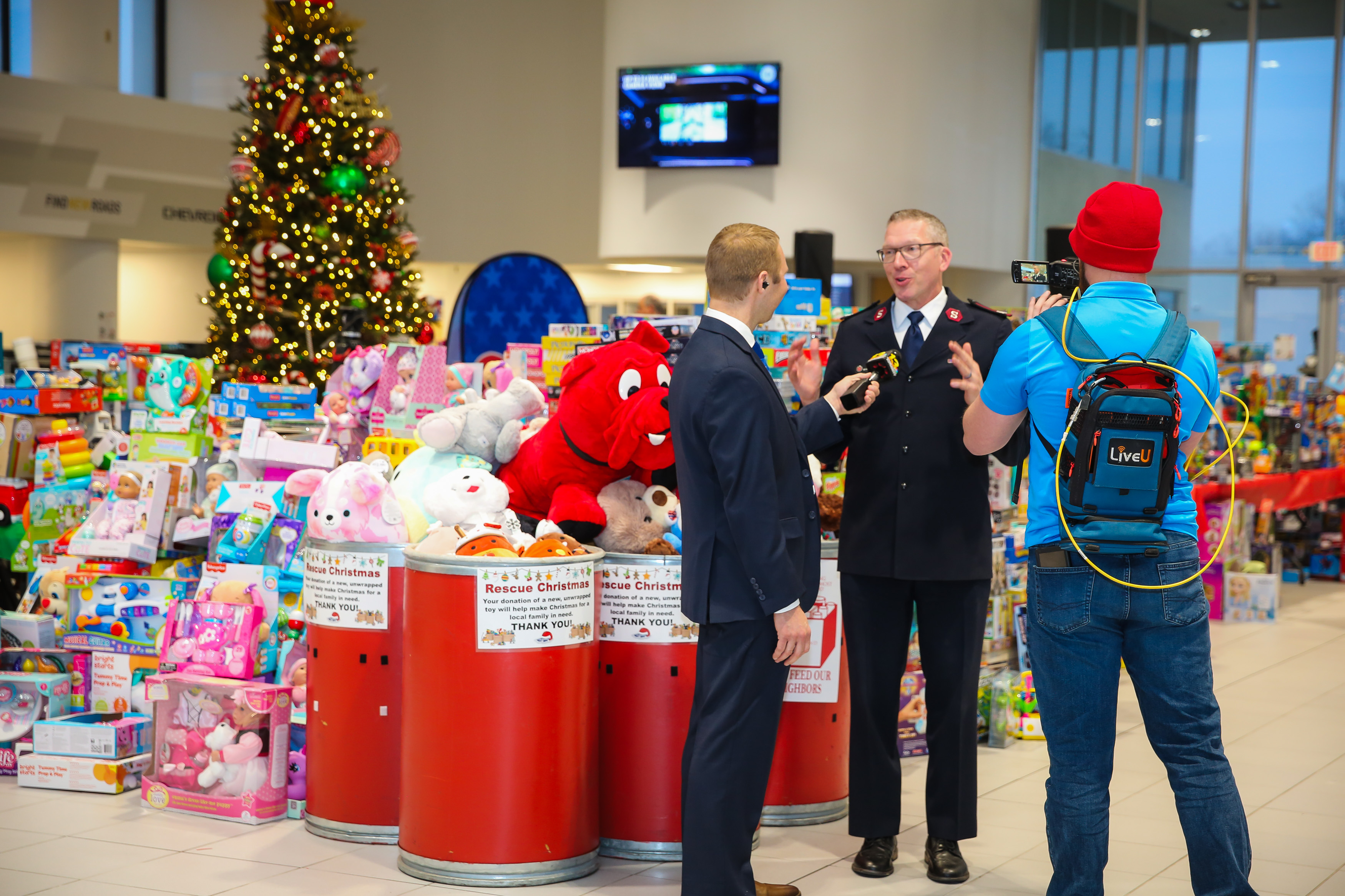 A Marathon of Generosity—The 26th Annual 12 Hours of Salvation Toy Drive