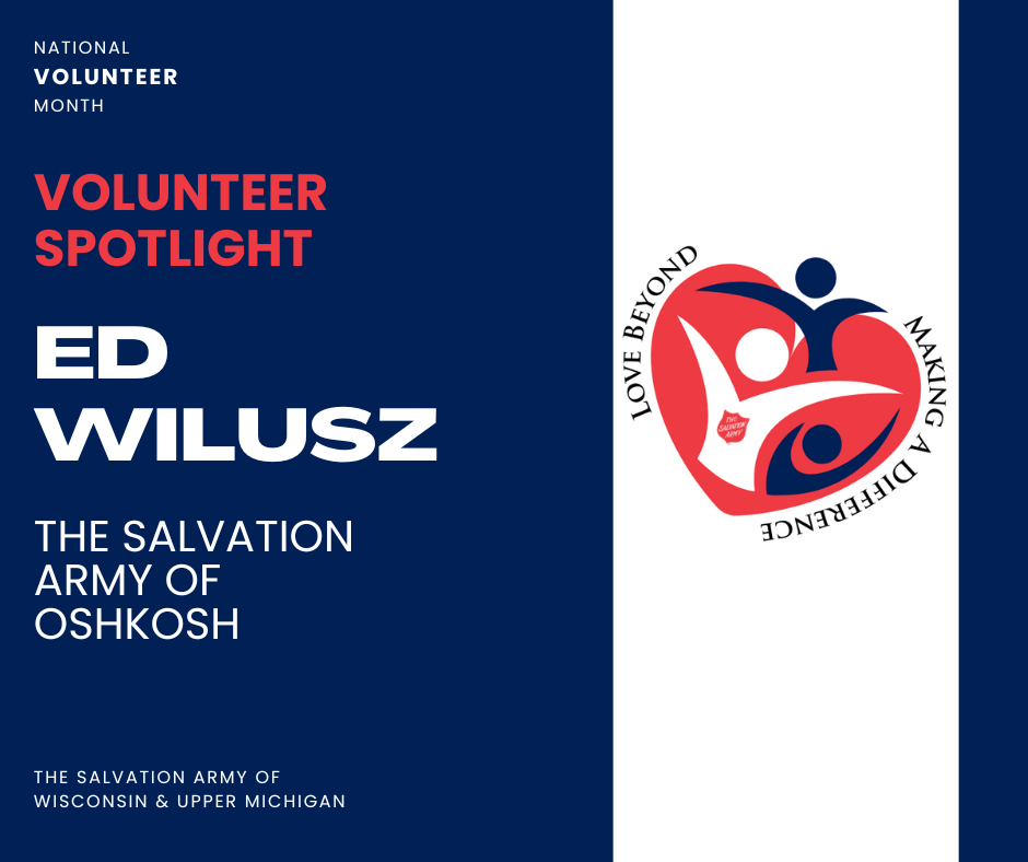 Volunteer Spotlight: Ed Wilusz