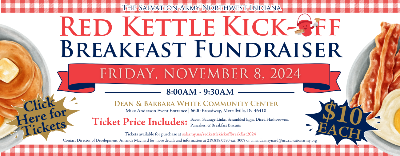 Red Kettle Kick-Off Breakfast