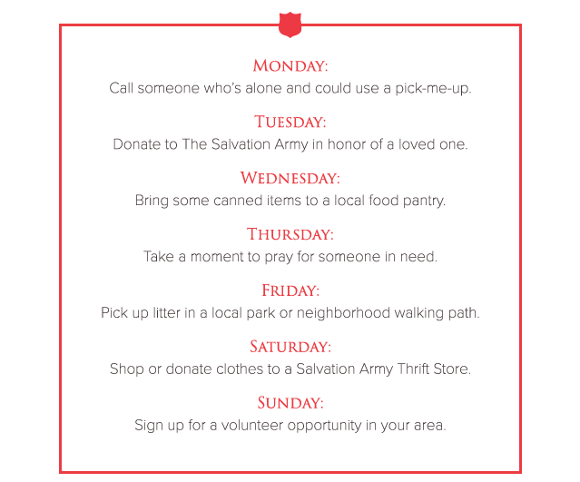 National Salvation Army Week 2021 - USE Conductor