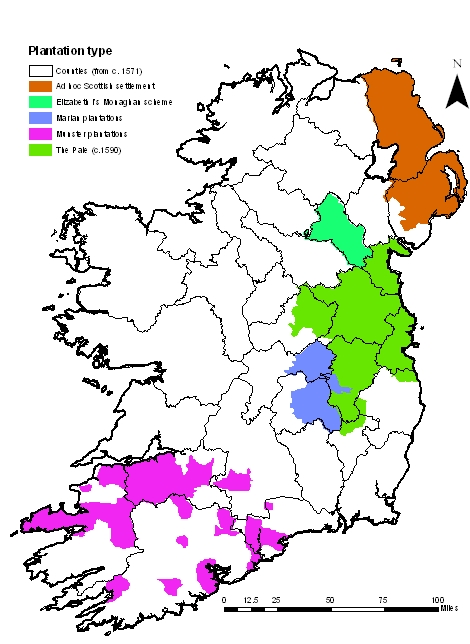 How did the protestants first come to Ireland? what was the method | eNotes