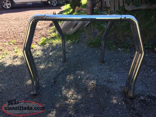 For sale:a double chrome roll bar , came of s 1998 Chevy pickup ...