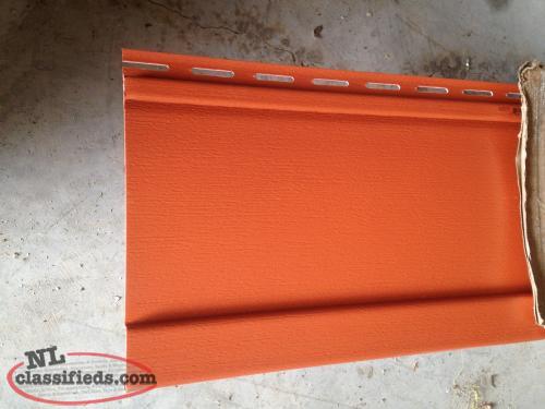 300 SF or Burnt Orange Vertical Vinyl Siding - Hillview, Newfoundland ...