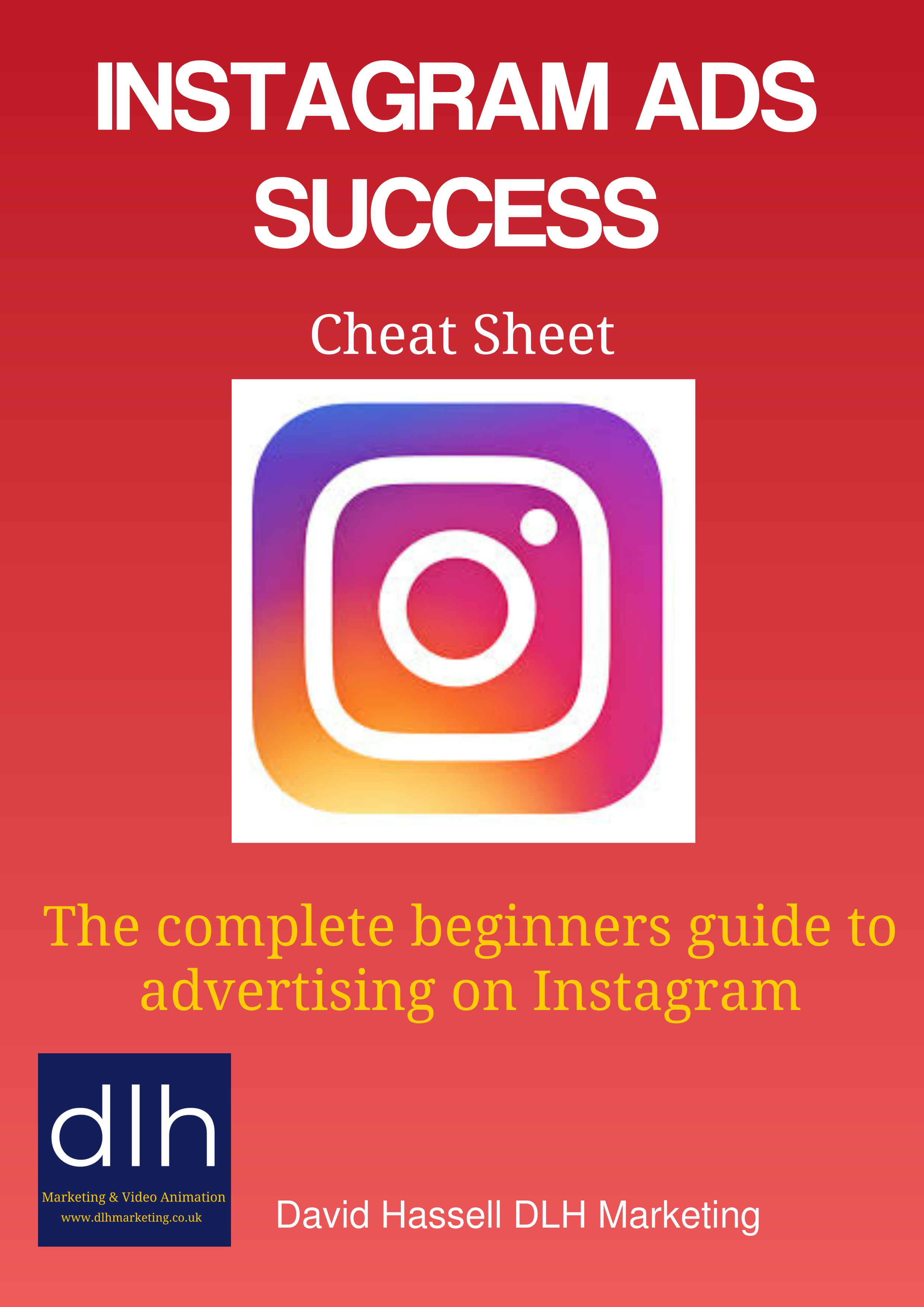 Instagram ads cheat sheet cover | Youzign