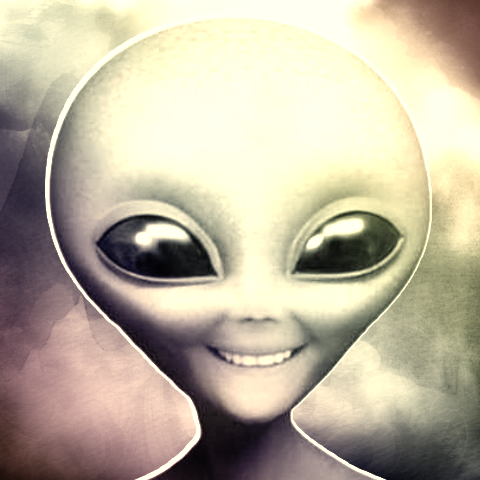 ALIEN BB CAMELEON LUMISOSITY ABSTRACT A RETRO | Youzign