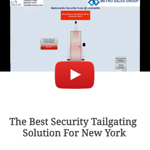 The Best Security Tailgating Solution For New York | Youzign