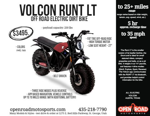 Volcon Runt LT Flyer | Youzign
