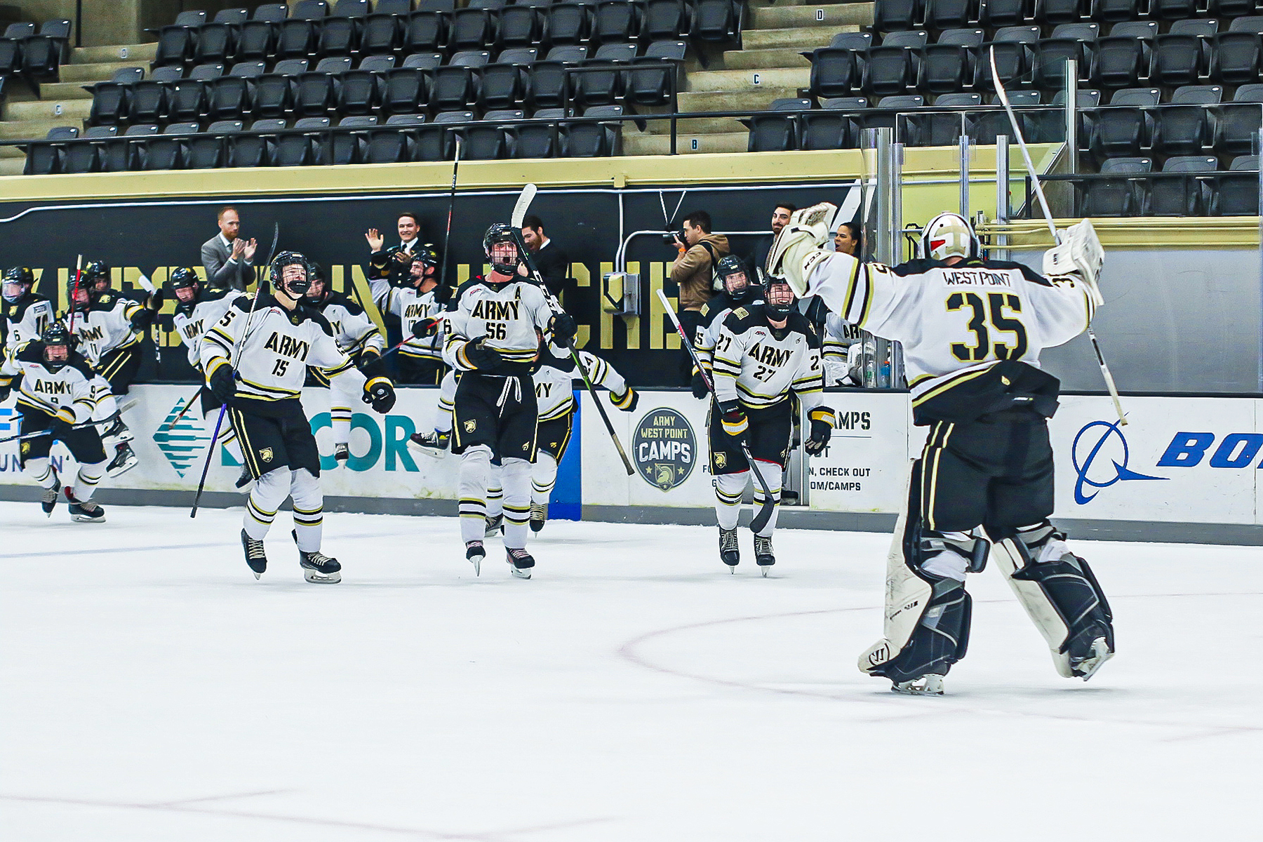 Army Club Hockey Beats Navy — Again, Lehman leads way with hat trick ...