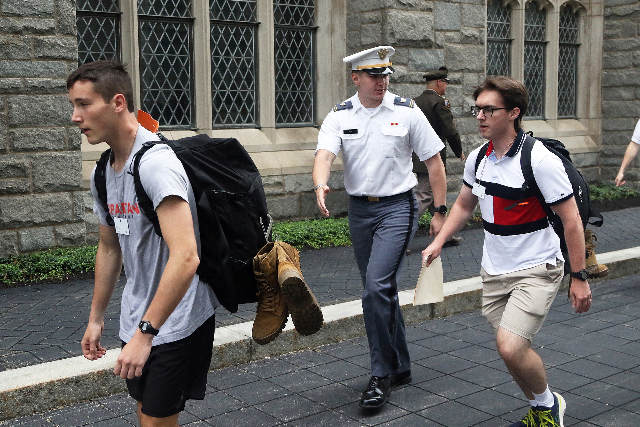 Cadet cadre take leadership reign to guide Class of 2027 through Cadet ...