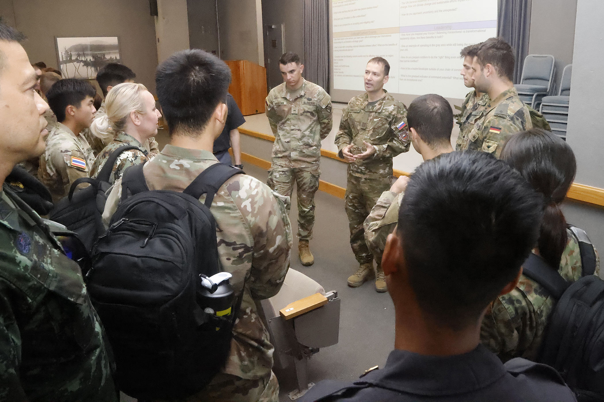 U.S. Military Academy hosts U.S. Army War College International Fellows ...
