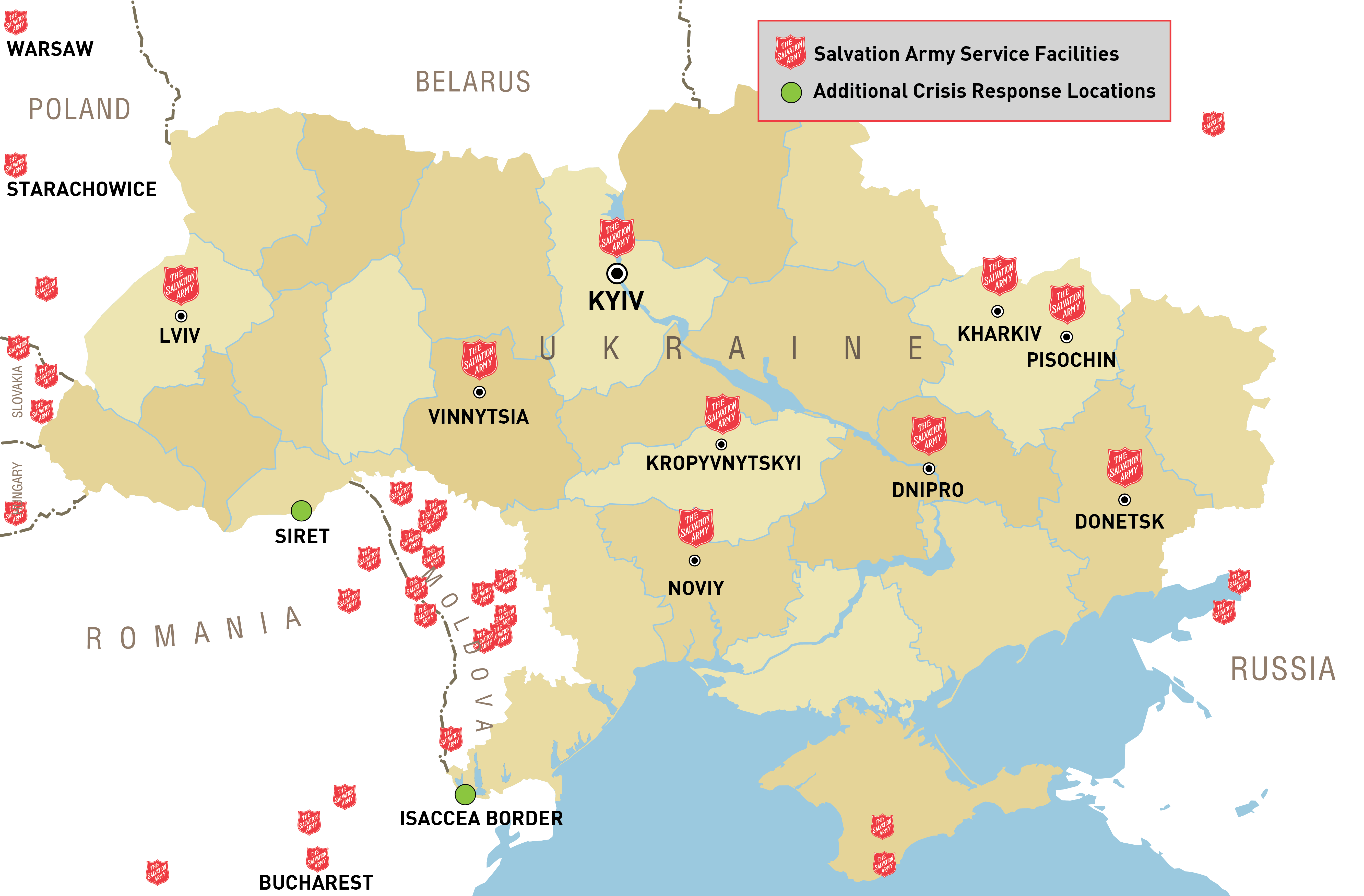 Ukraine Disaster and Refugee Relief | Salvation Army World Service Office