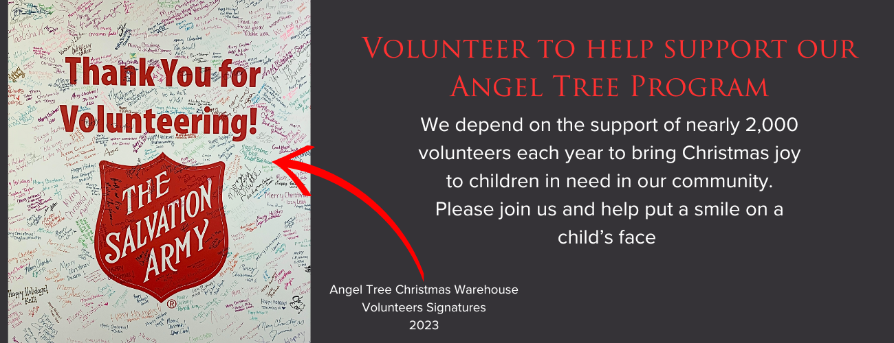 Angel Tree Volunteer - The Salvation Army of the Midlands