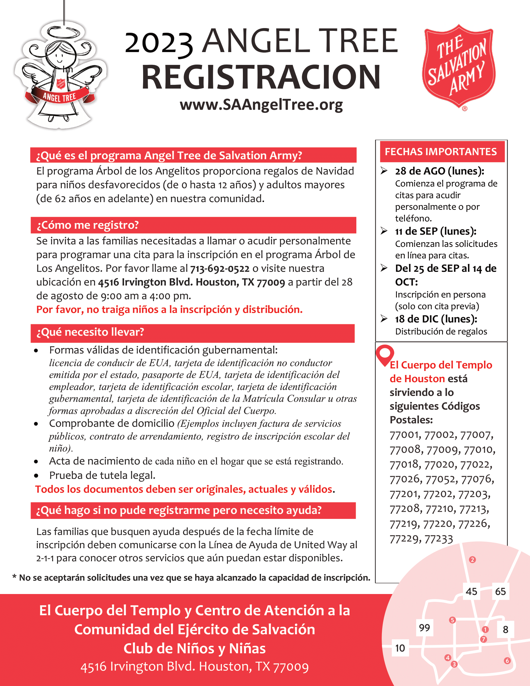 Angel Tree - Houston Temple - Houston Area Command