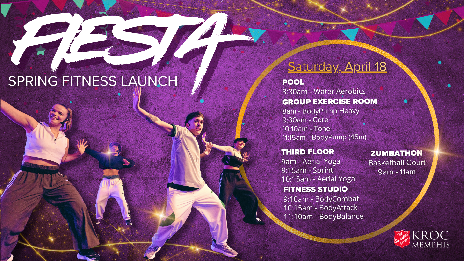 Fiesta Spring Fitness Launch - Kroc Memphis