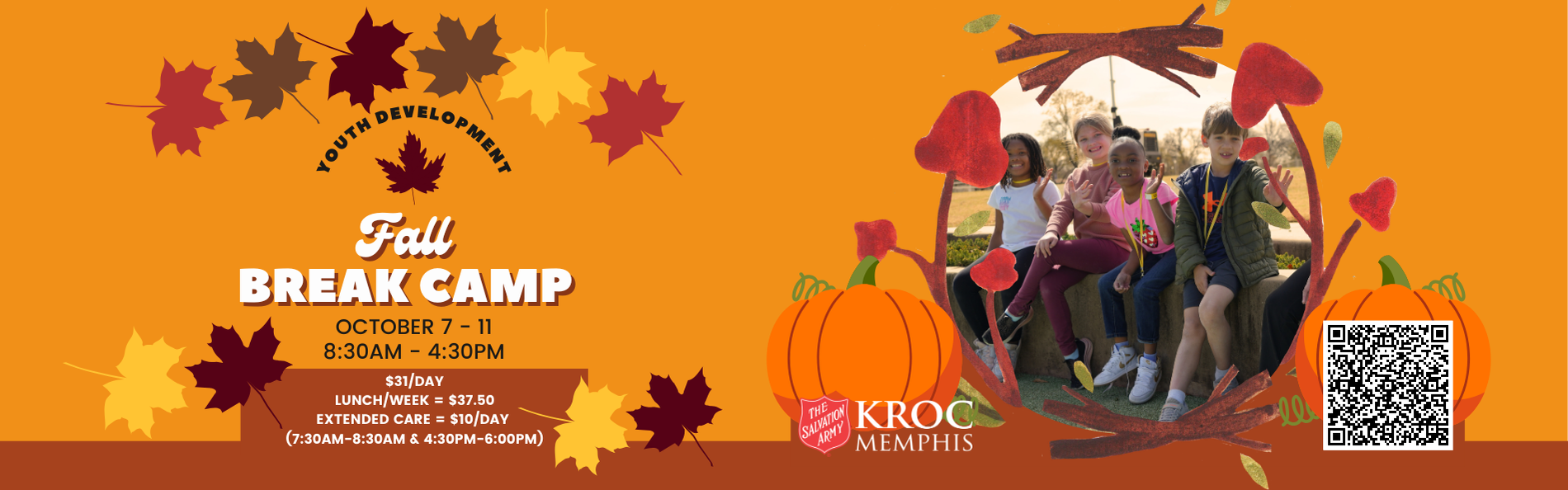 Fall Break Camp - Kroc Memphis