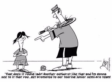 Tennis-Cartoons - Outburst! - by Sean Hoy | USTA Southern
